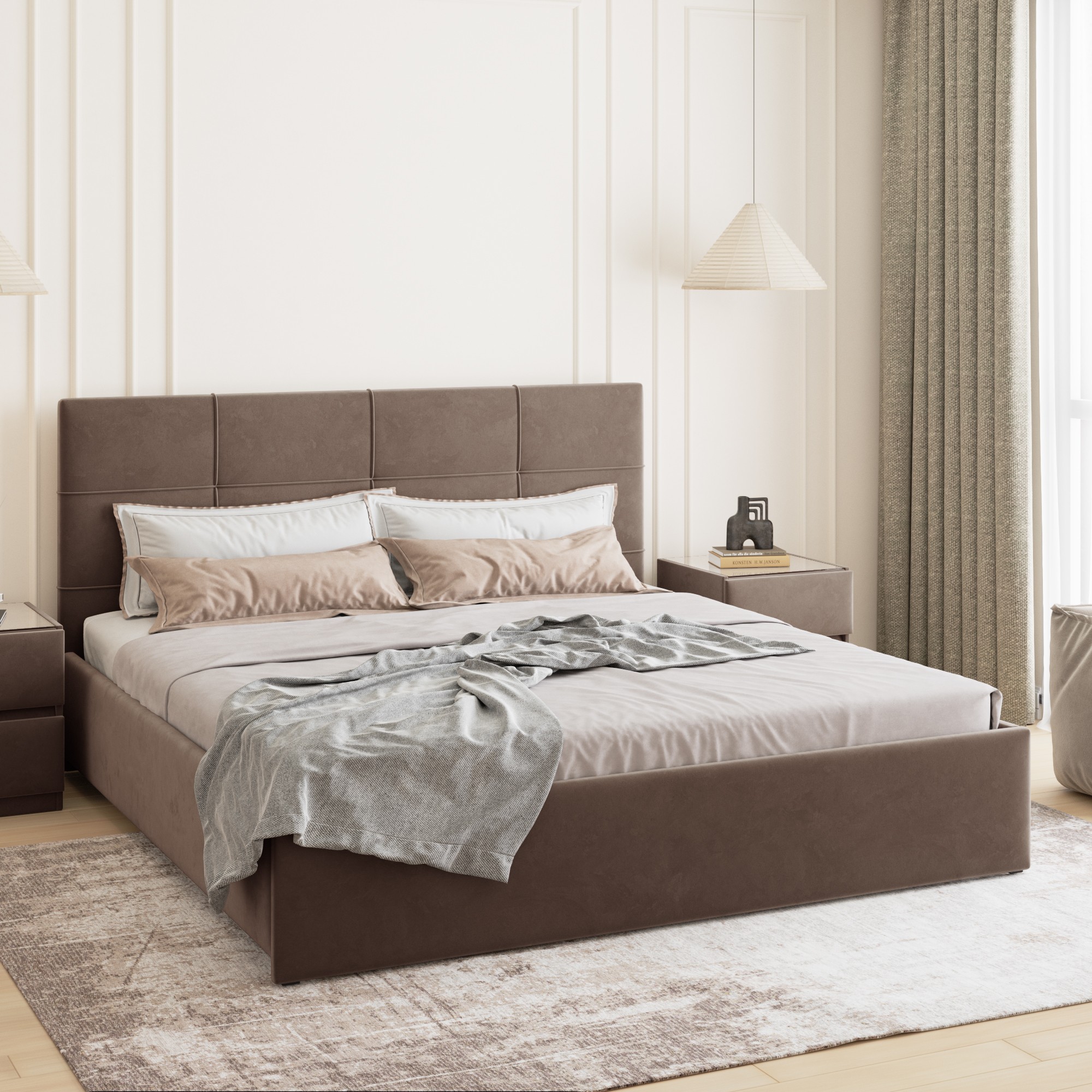 Кровать Мальва 180 + матрас Тирамису Hard купить в Москве в магазине Lazurit, Компл.МД.00020 ...