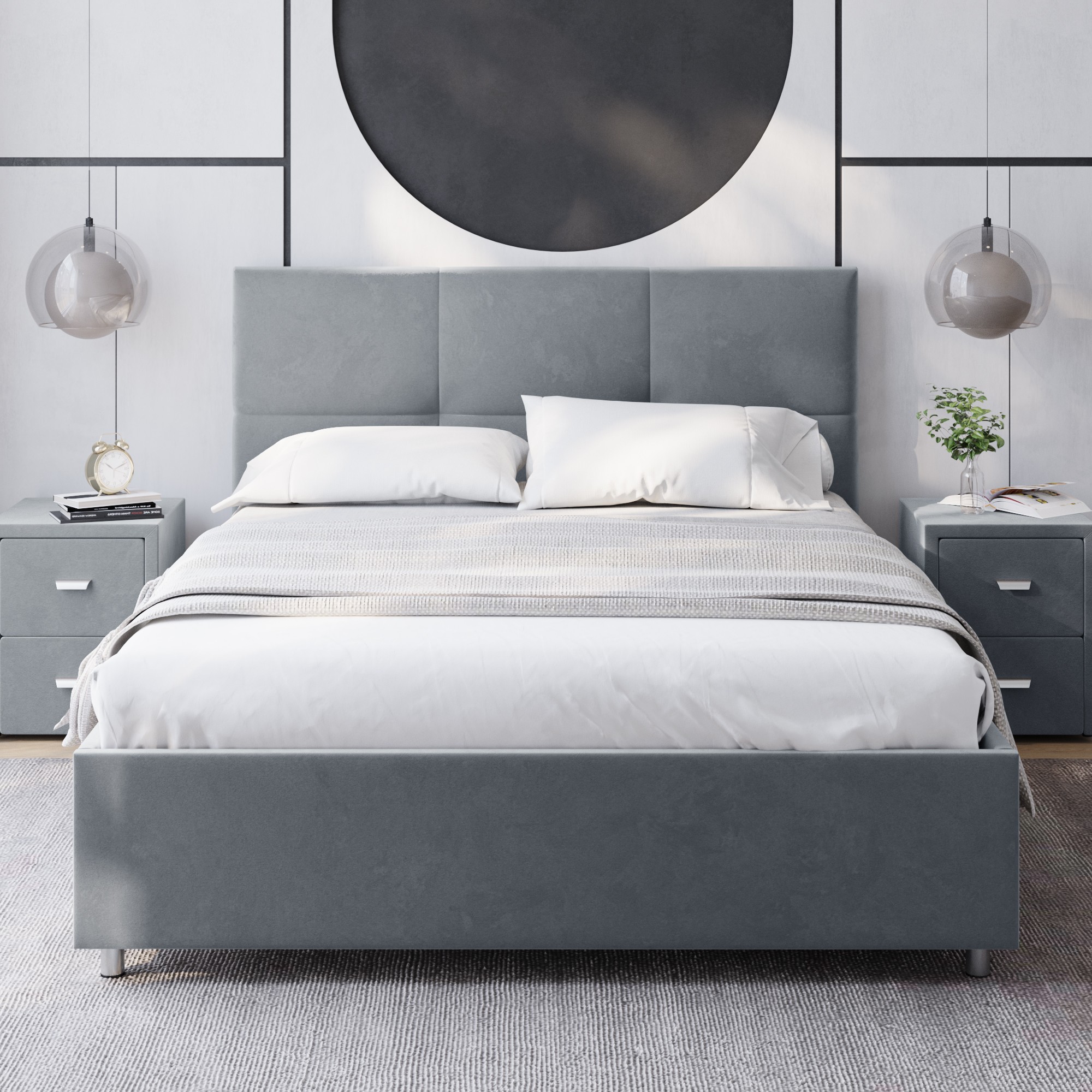 Кровать с подъемным механизмом Альба 180 + матрас Барон купить в Новосибирске в магазине Lazurit ...