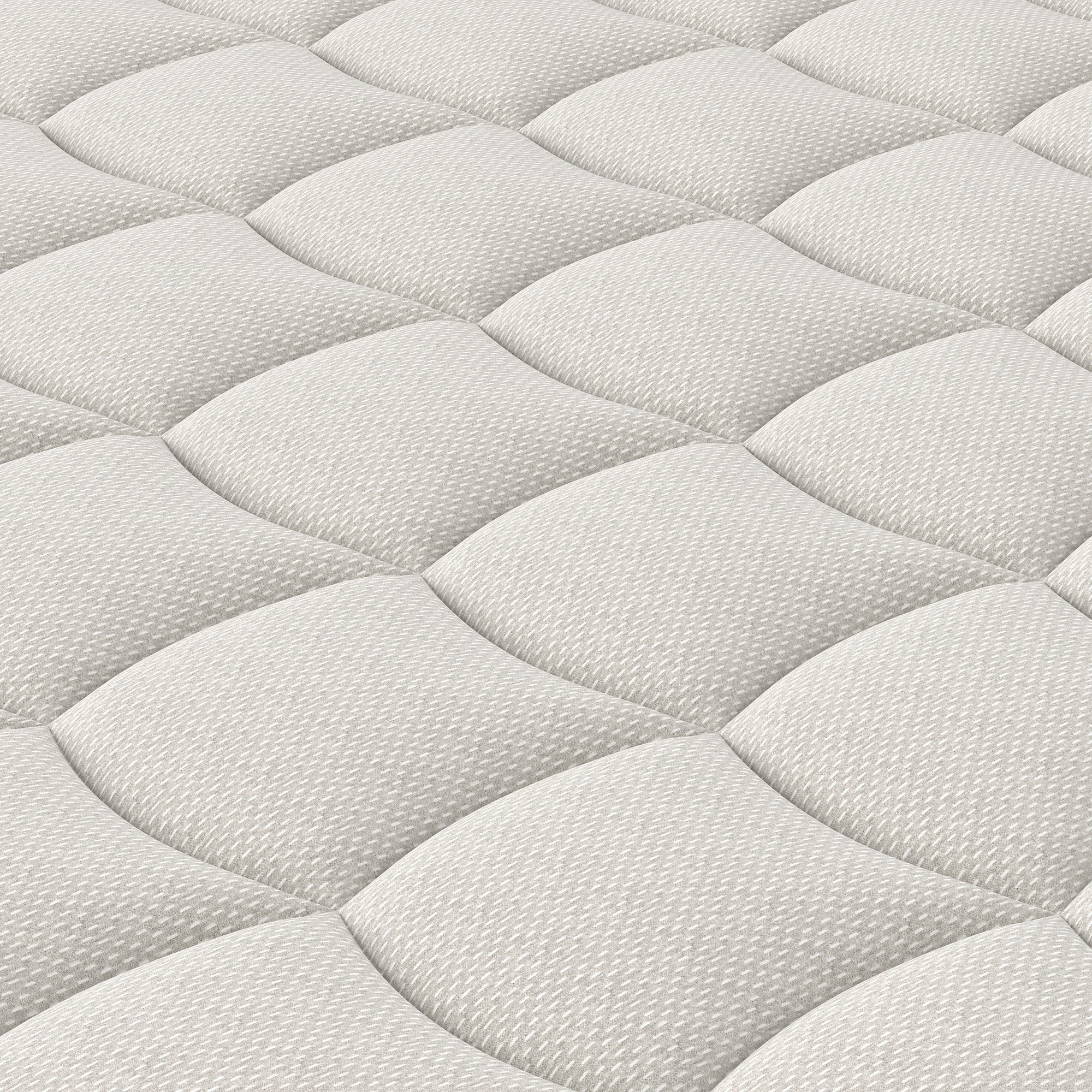 Матрас Латте Крем 160x200 с пружинным блоком Pocket Spring Hard жёсткий ...