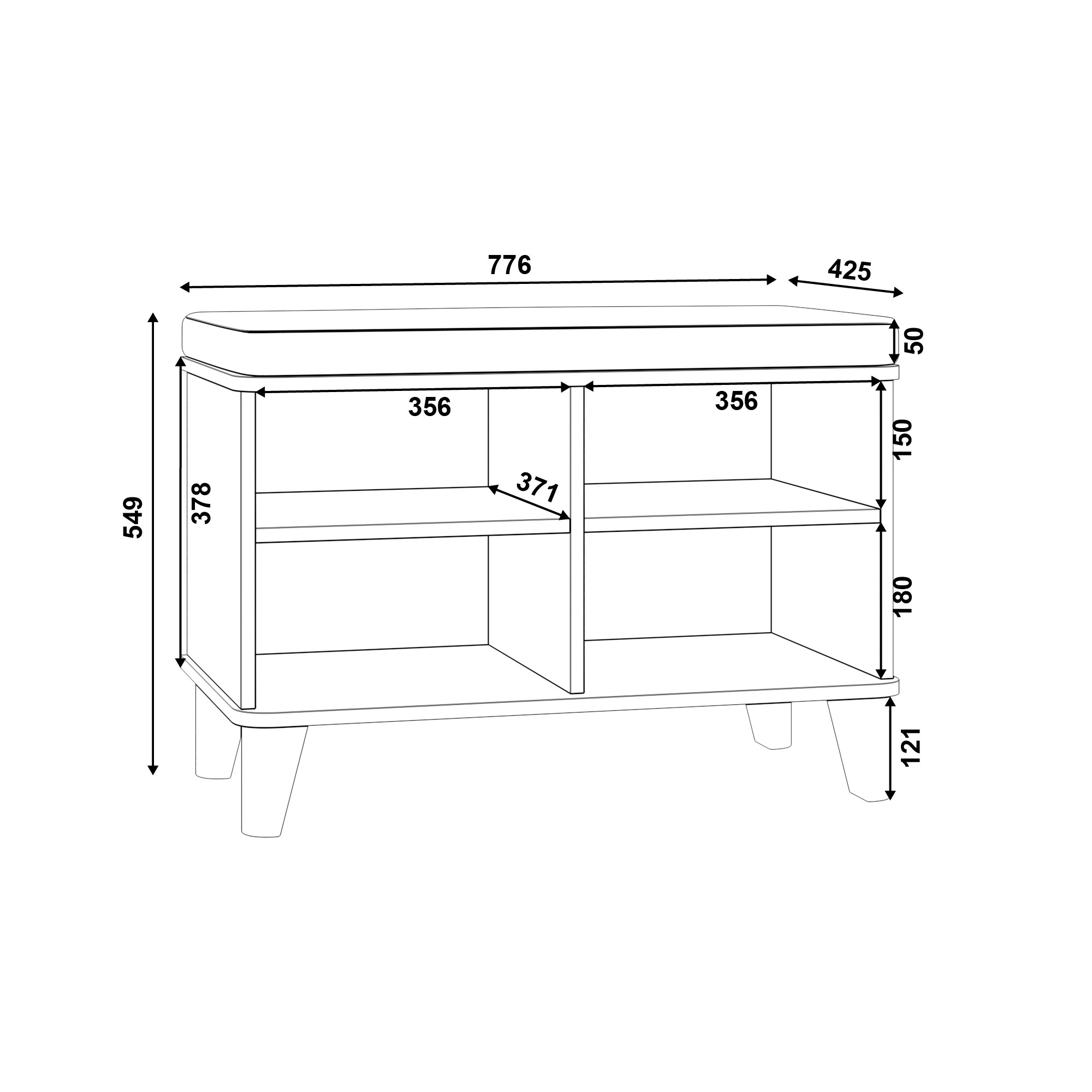 Мини-прихожая Кассия №7 Серый / Дуб вотан купить в Москве — цена от производителя 30 082 ₽ в ...