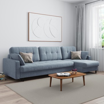 Диван Маас в стиле скандинавский, с механизмом тик-так — купить в Москве в магазине Lazurit ...