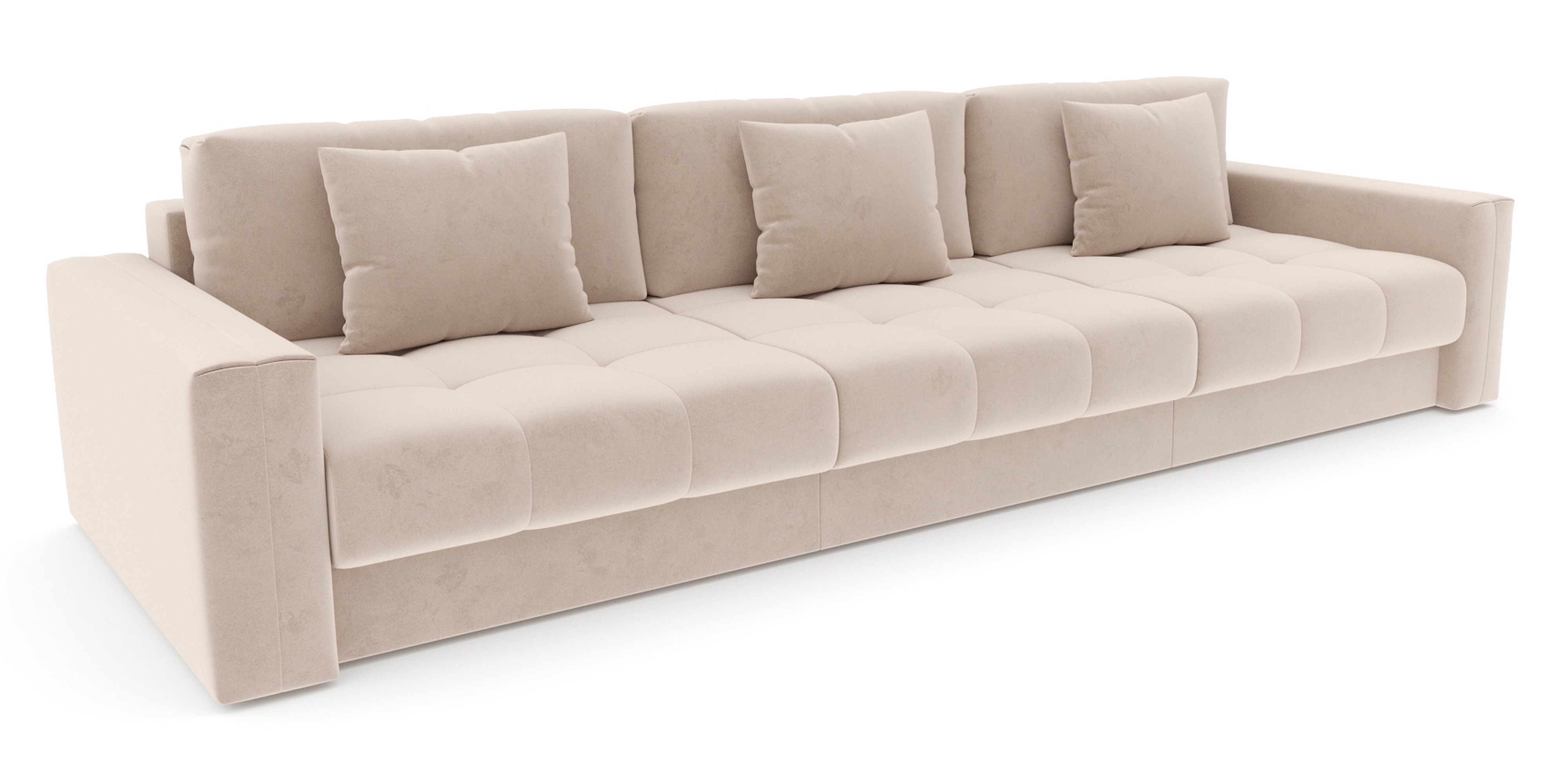 Диван Дензел в стиле лофт, скандинавский, эко-минимализм, минимализм, с механизмом — купить в ...