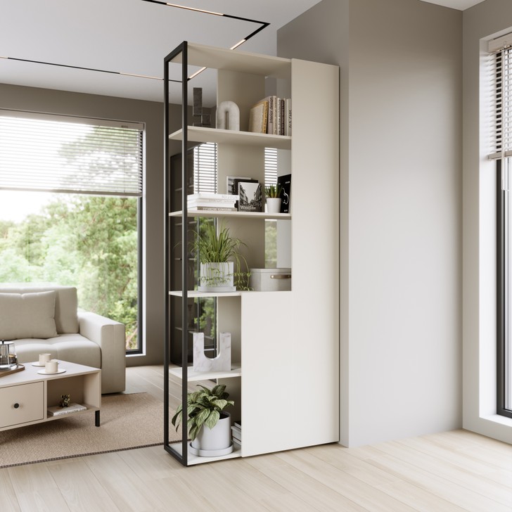 Стеллаж Риверсайд Кашемир / Черный купить в Перми — цена от производителя 27 465 ₽ в магазине ...