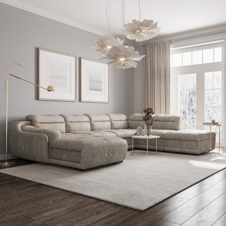 Диван Пекин в стиле современный, с механизмом дельфин — купить в Москве в магазине Lazurit, цвет ...