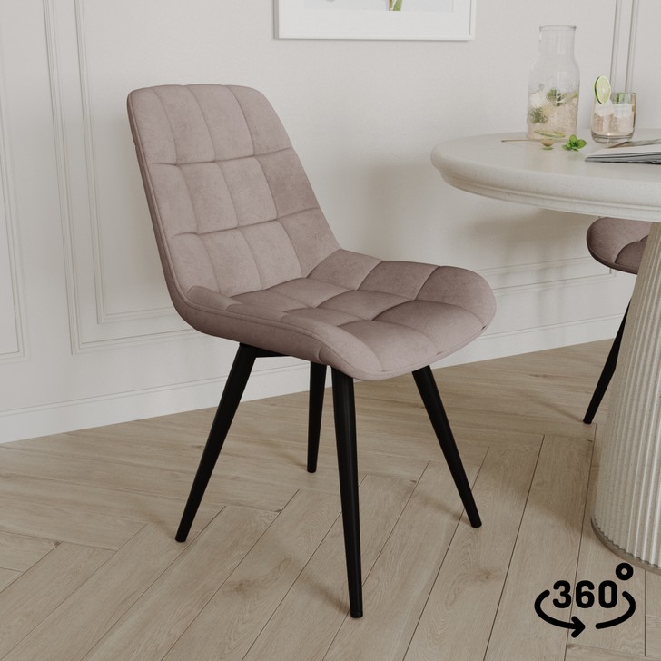 Стул поворотный Стивен 360° Чёрный / Velutto 52 купить в Москве — цена от производителя 11 020 ...