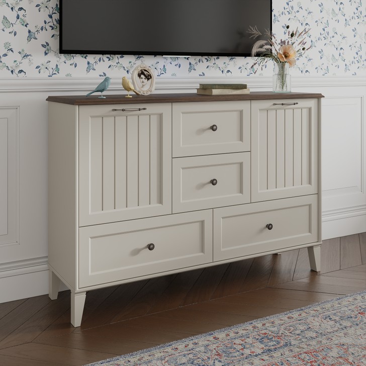 Тумба под телевизор Мелисса Персидский жемчуг / орех американский купить в Москве — цена от ...