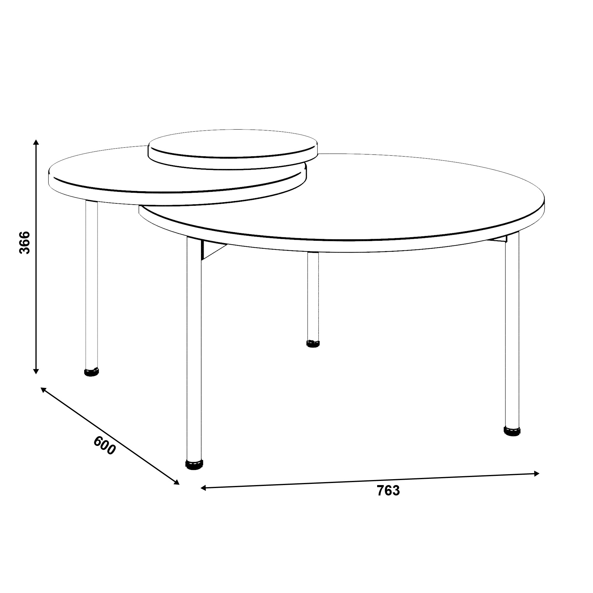Стол журнальный Монте-Леоне Кашемир / Серый / Шампань купить в Нижнем ...