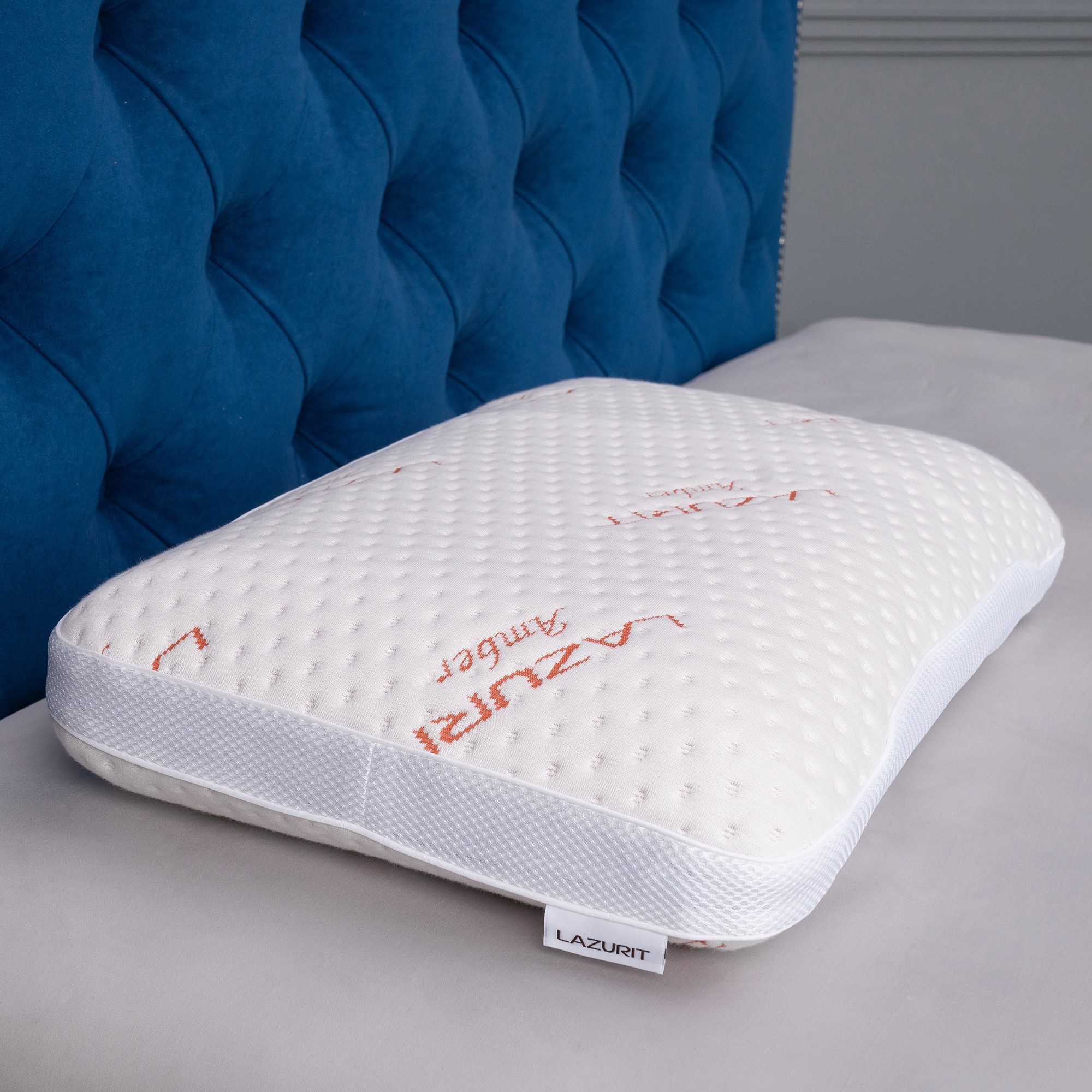 Подушка Amber M 40x60 с пеной AmberFoam купить в Москве — цена от производителя 13 200 ₽ в ...