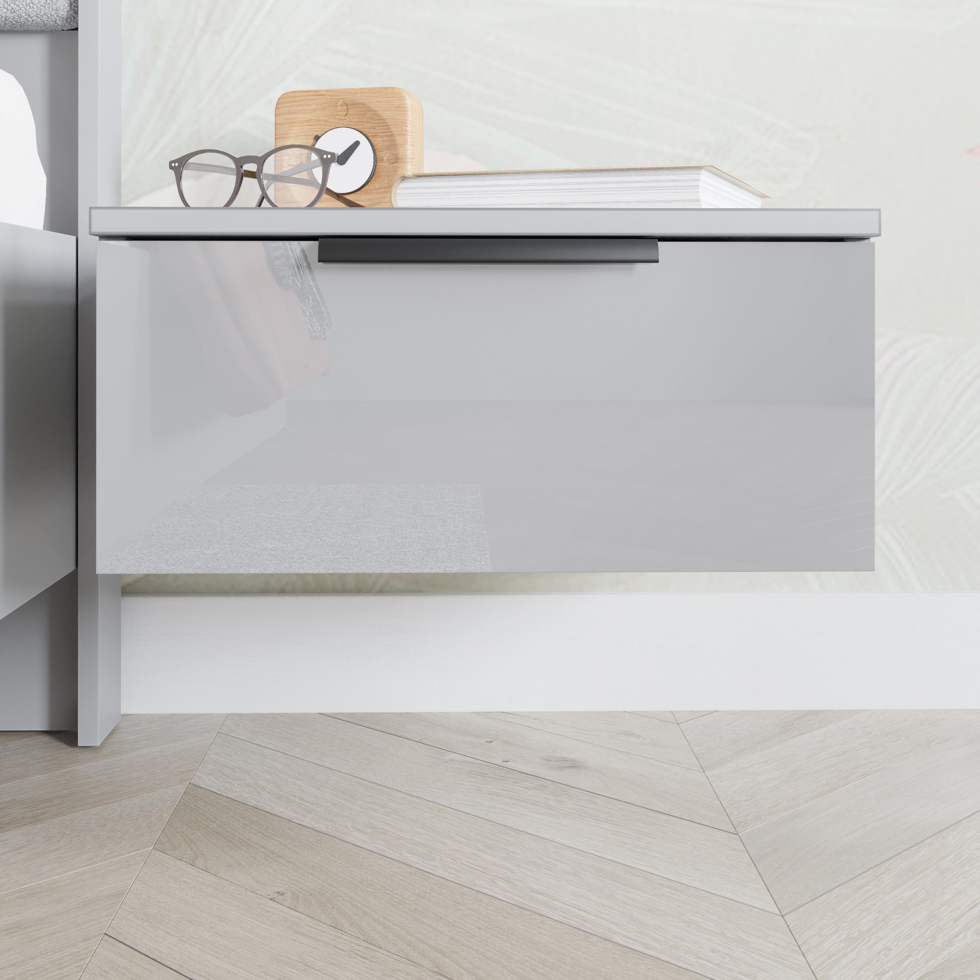 Тумба прикроватная Адажио , 21,2 х 45,2 х 40,1 см — купить в Москве в магазине Lazurit, 1023.д0 ...