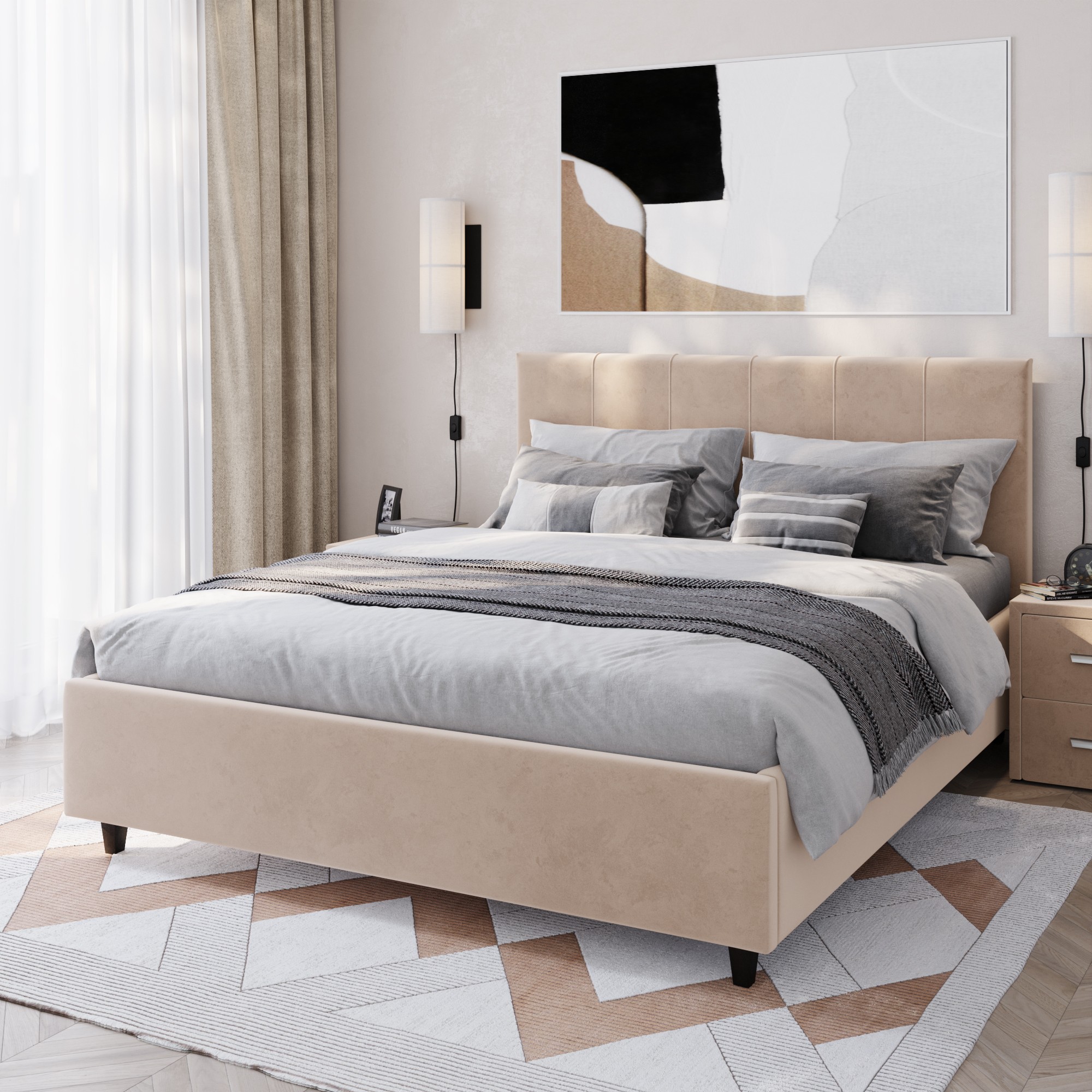Кровать с подъемным механизмом Хелен 160x200 + матрас Фабиан купить в ...