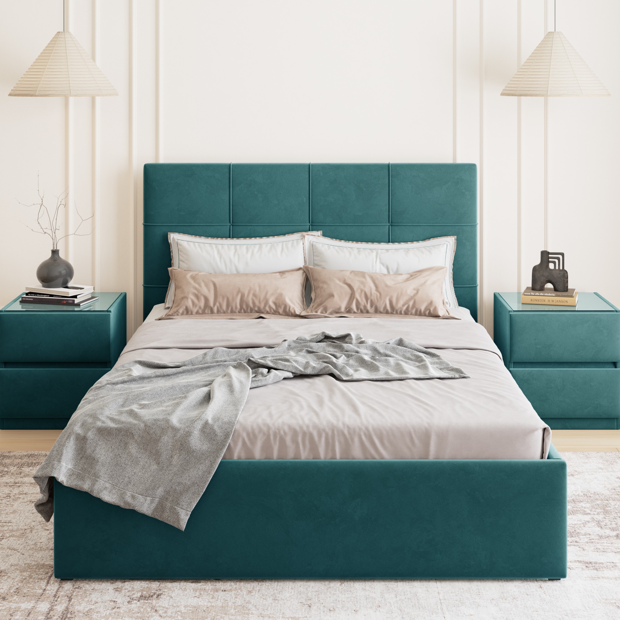 Кровать Мальва 140 х 200 купить в Москве в магазине Lazurit, 8473.т.кл677.кл677у , California 677