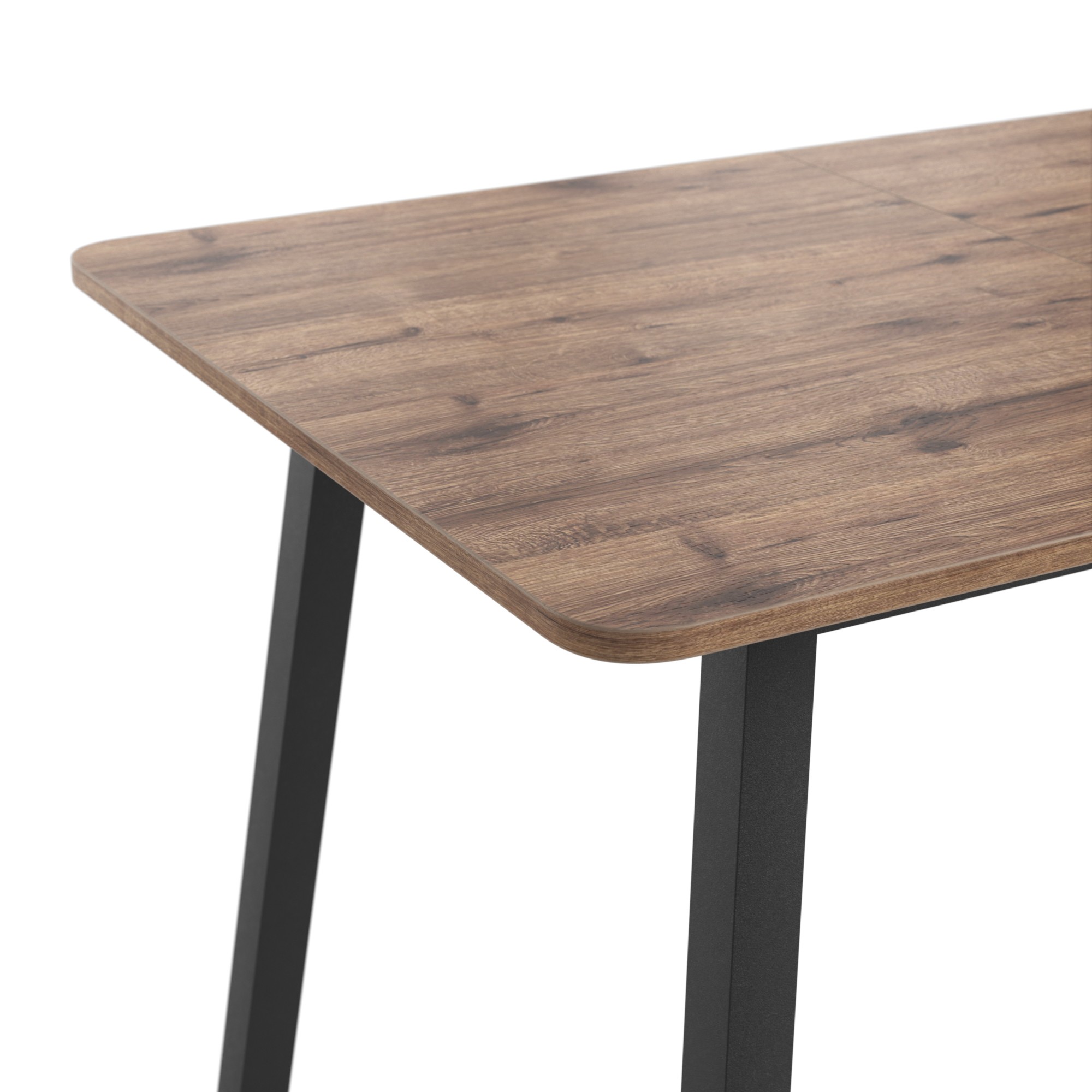 Стол обеденный раздвижной WINK-110 Черный / Дуб винтажный купить в Москве — цена от ...