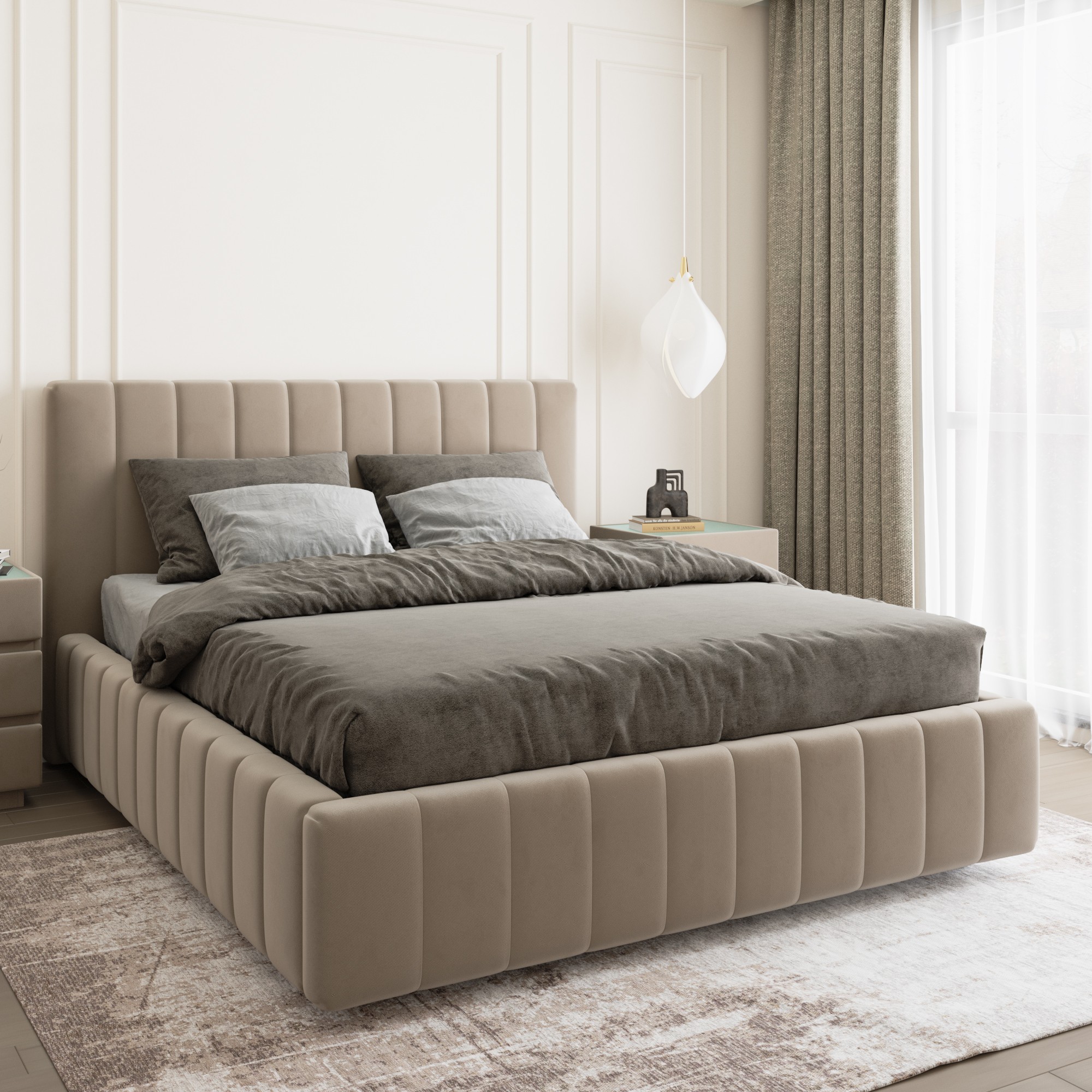 Кровать с подъемным механизмом Рената Diagonal 290 купить в Твери — цена от производителя 77 112 ...