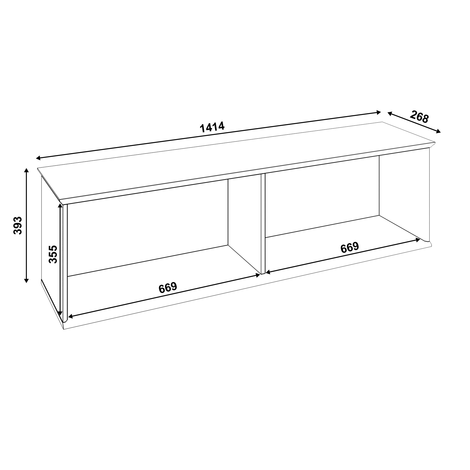 Полка навесная Мелисса купить в Москве — цена от производителя 18 966 ₽ в магазине Lazurit ...