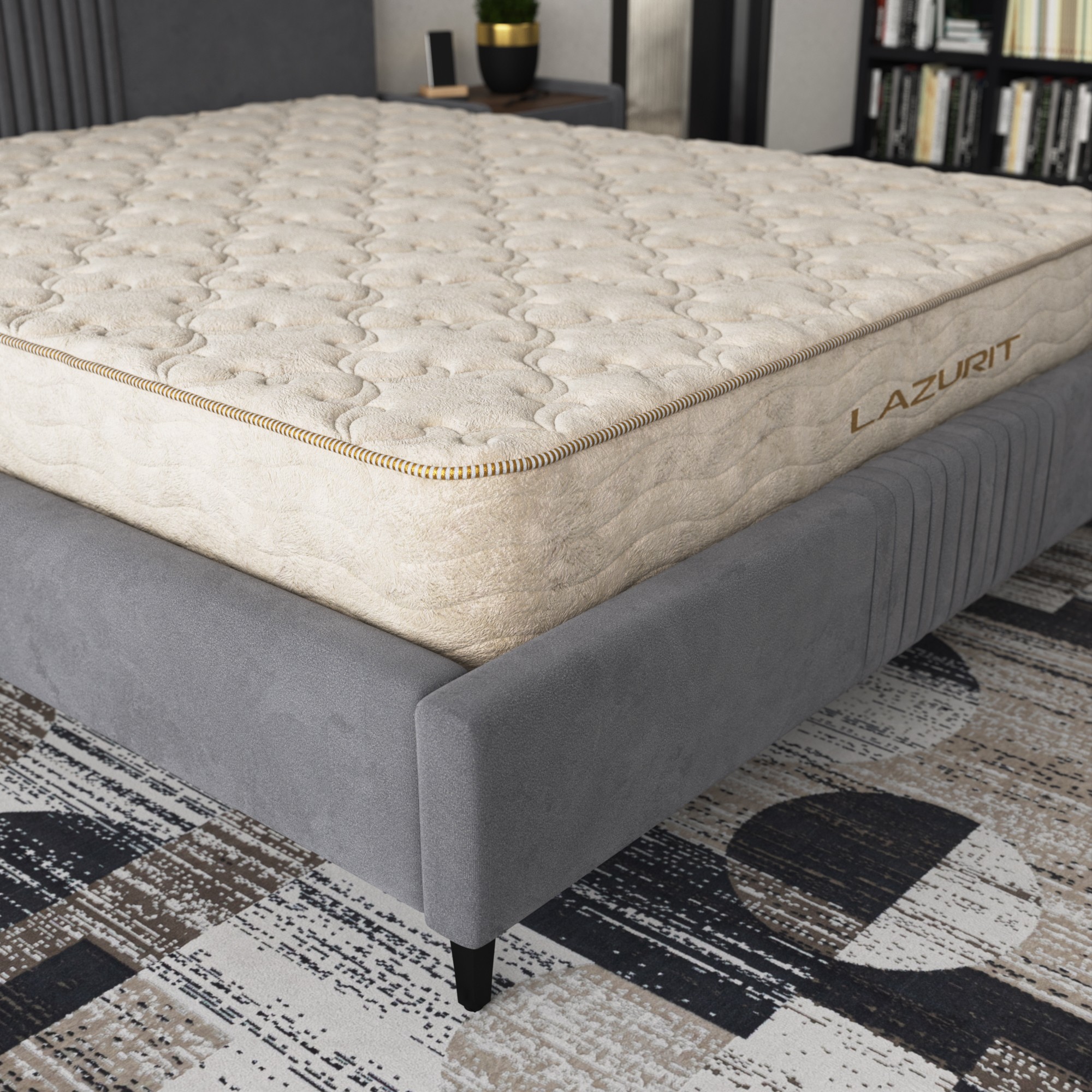 Матрас Платинум 160x200 с пружинным блоком 9 Zone Multipocket ...