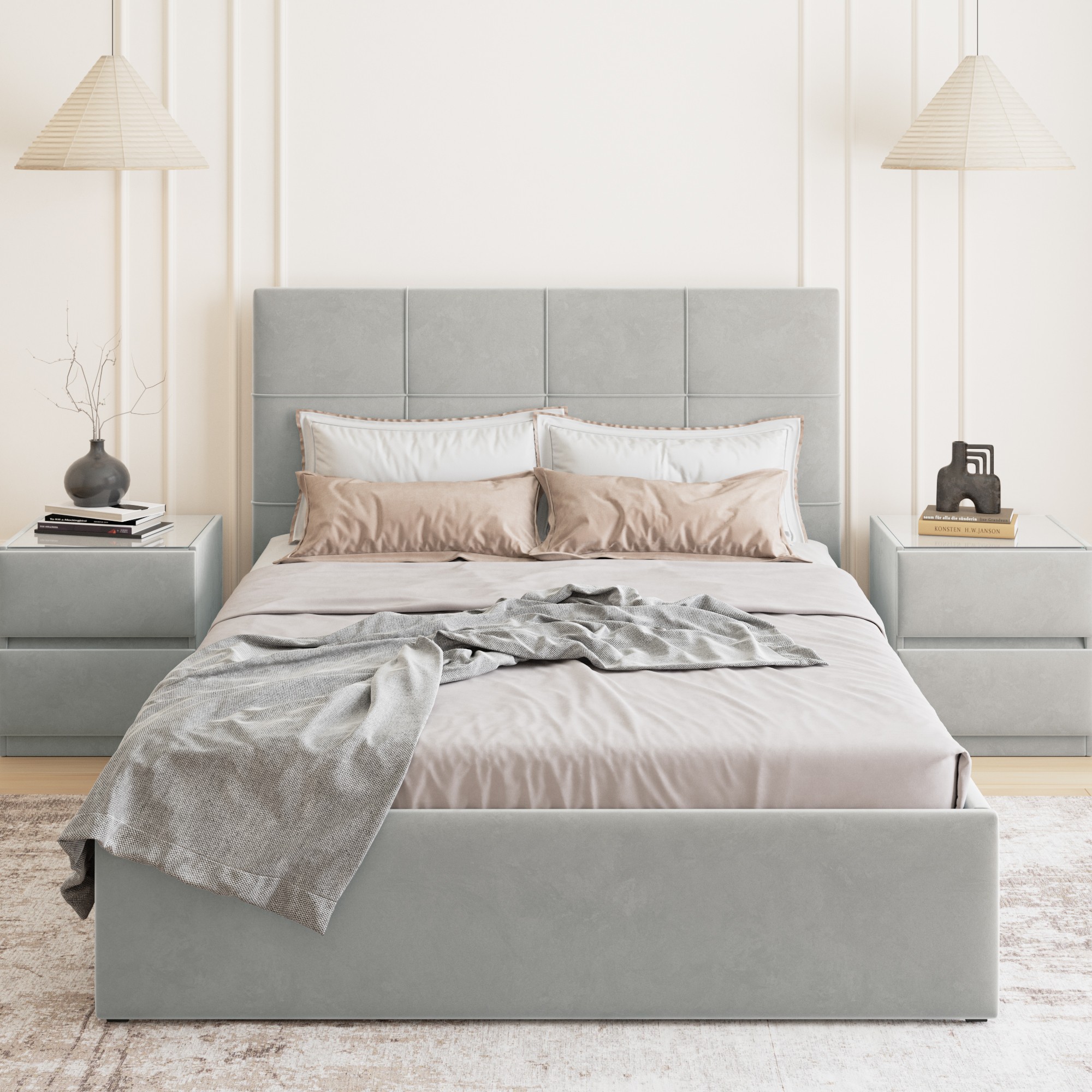 Кровать Мальва 140 + матрас Тирамису Hard купить в Москве в магазине Lazurit, Компл.НЯ.00007