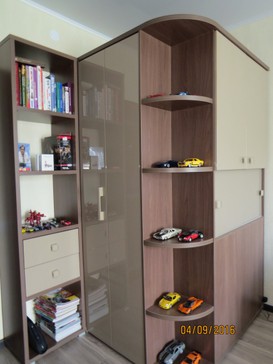 Стеллаж Тиана Орех клифтон купить в Москве — цена от производителя 17 430 ₽ в магазине Lazurit ...