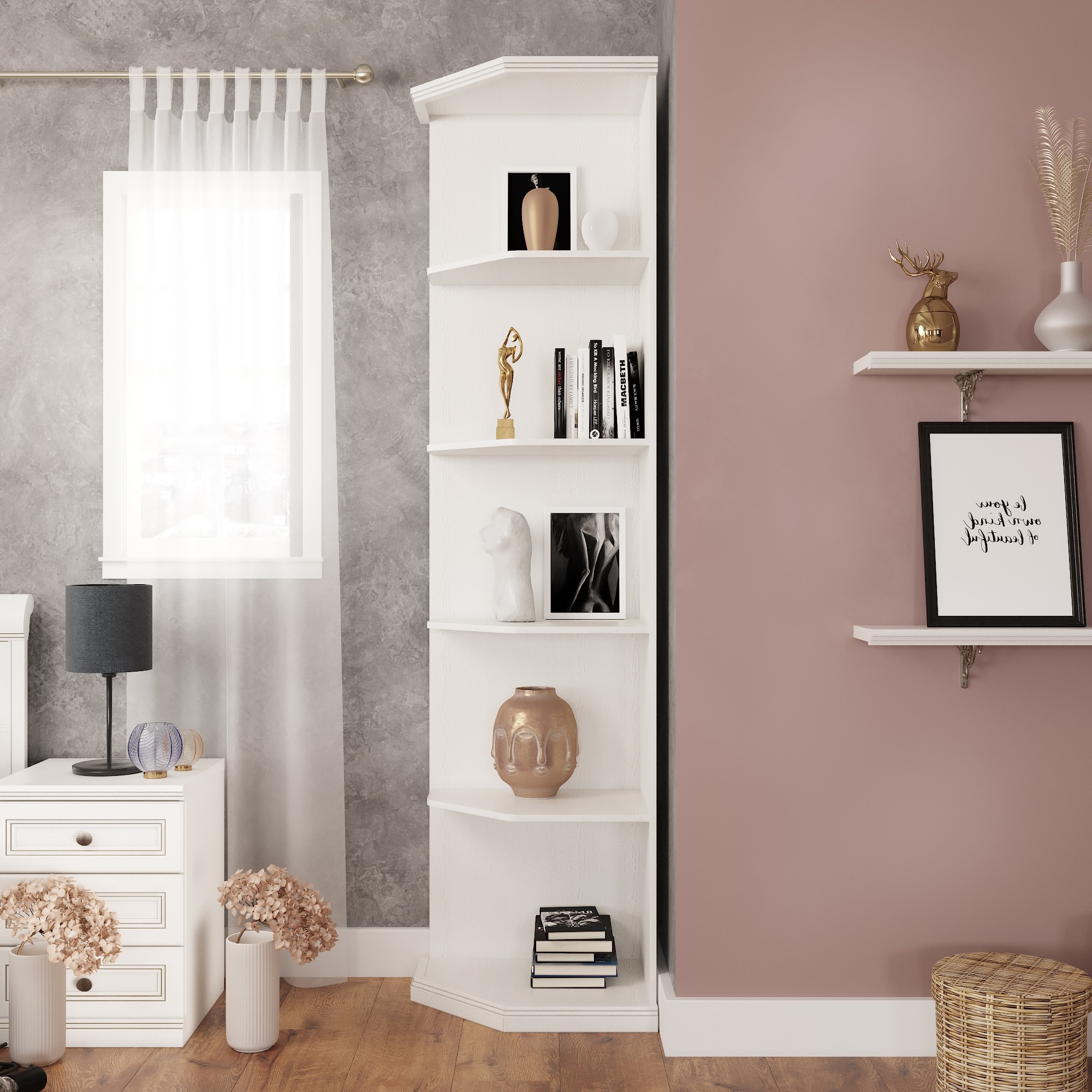 Стеллаж Белладжио Дуб белладжио купить в Москве — цена от производителя ...