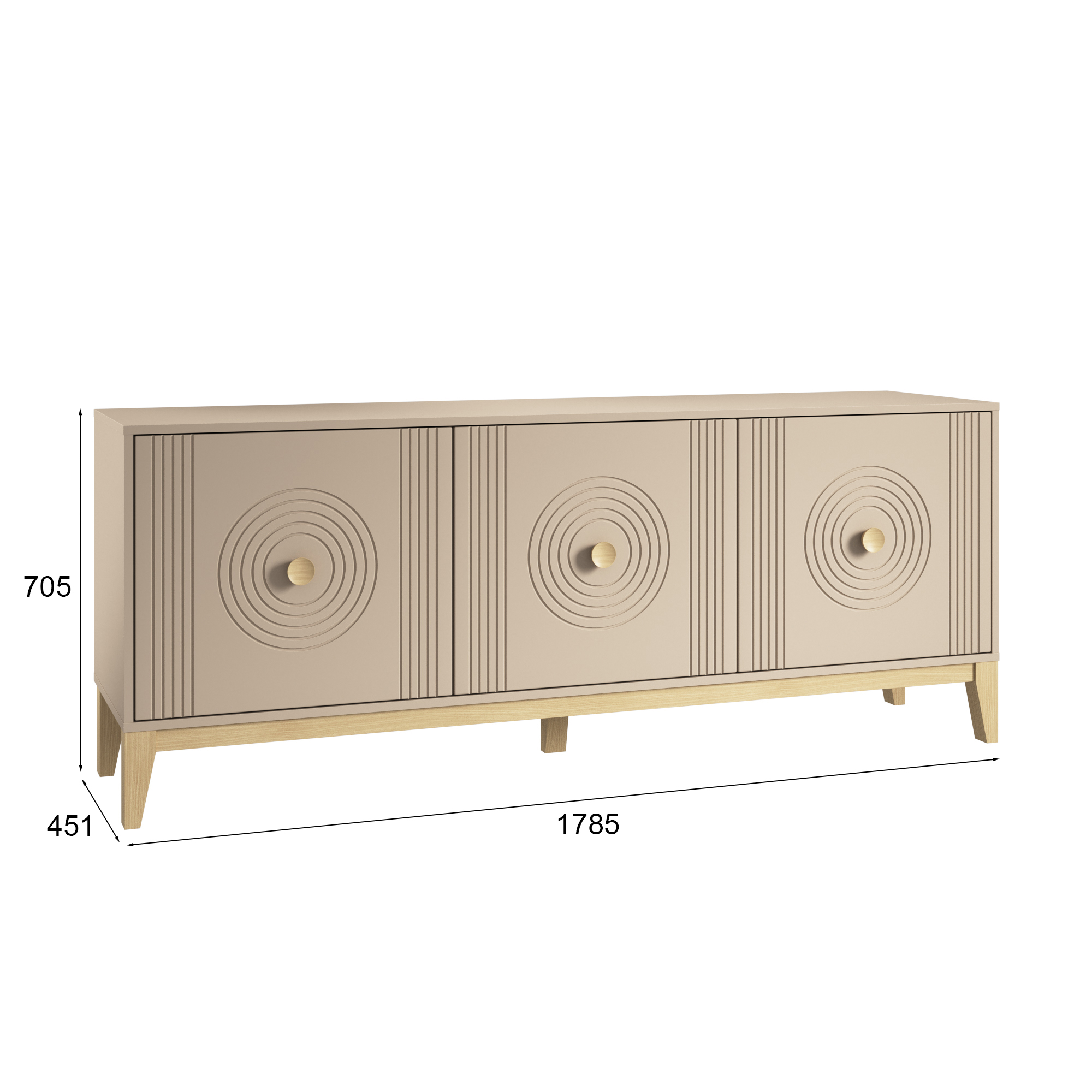 Комод Монте-Прадо Кашемир / Беленый дуб купить в Москве — цена от ...