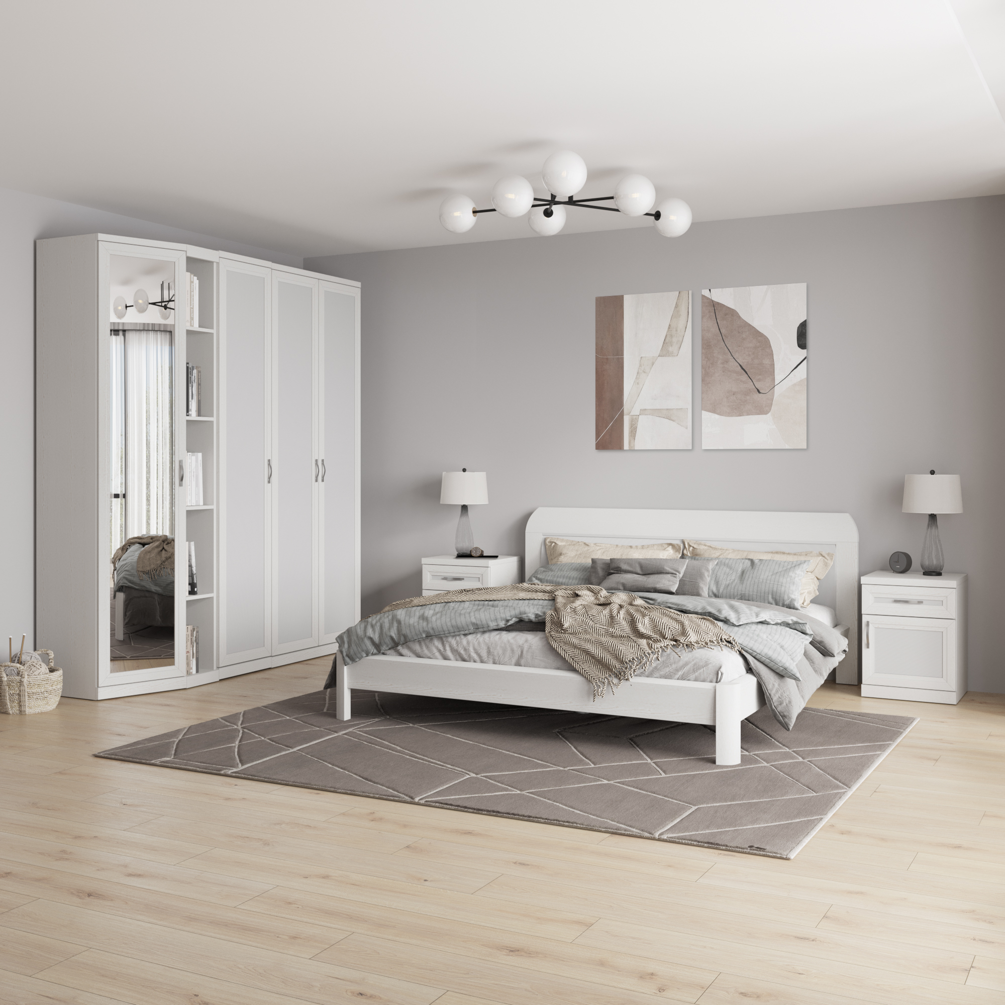 Шкаф-пенал Магна Дуб белладжио бамбук купить в Москве — цена от ...