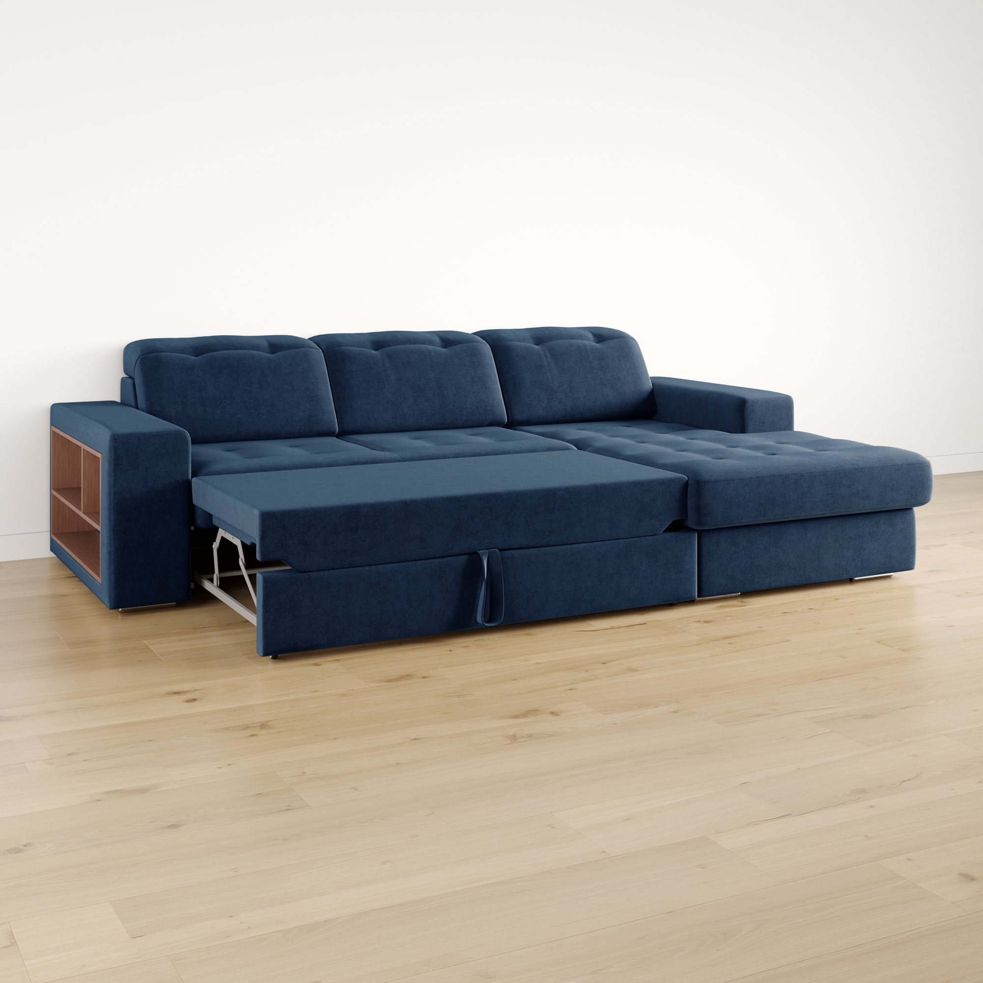 Диван угловой правый Лондон в стиле современный, с механизмом — купить в Москве в магазине ...