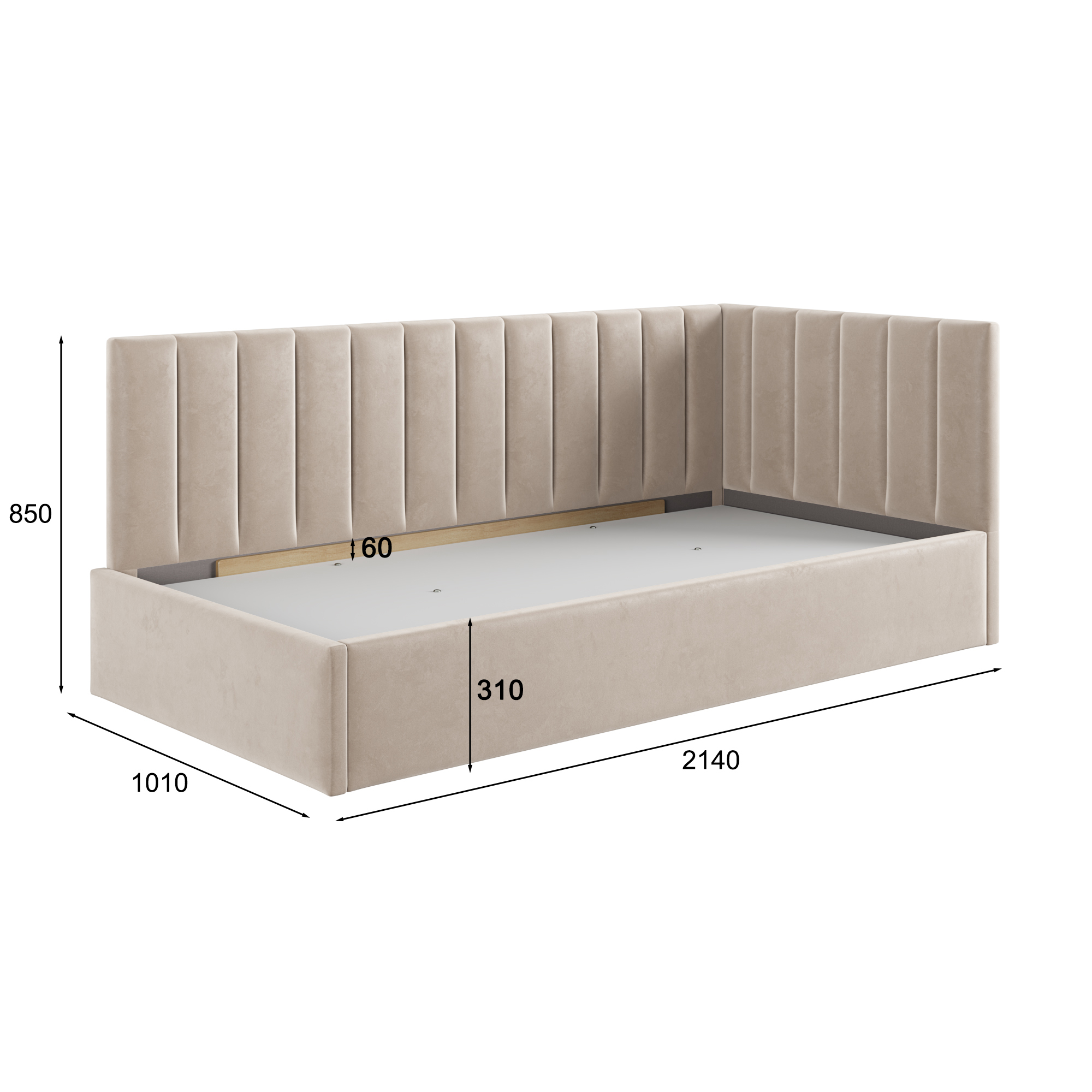 Кровать с подъемным механизмом Г-образная Трино 90x200 formula 994 Formula 994 купить в Ростове ...