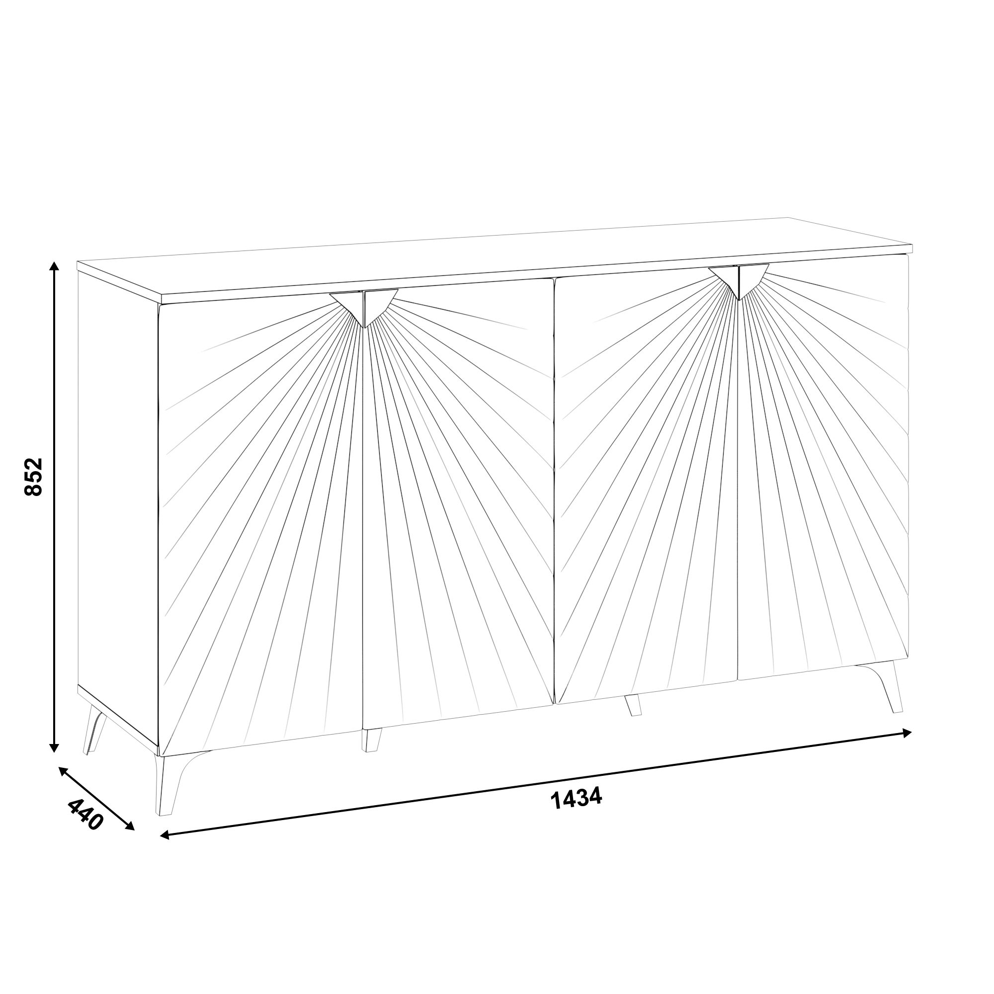 Комод Эстрелла Яблоня Беллуно / Formula 784 купить в Бердске — цена от производителя 14 659 ₽ в ...