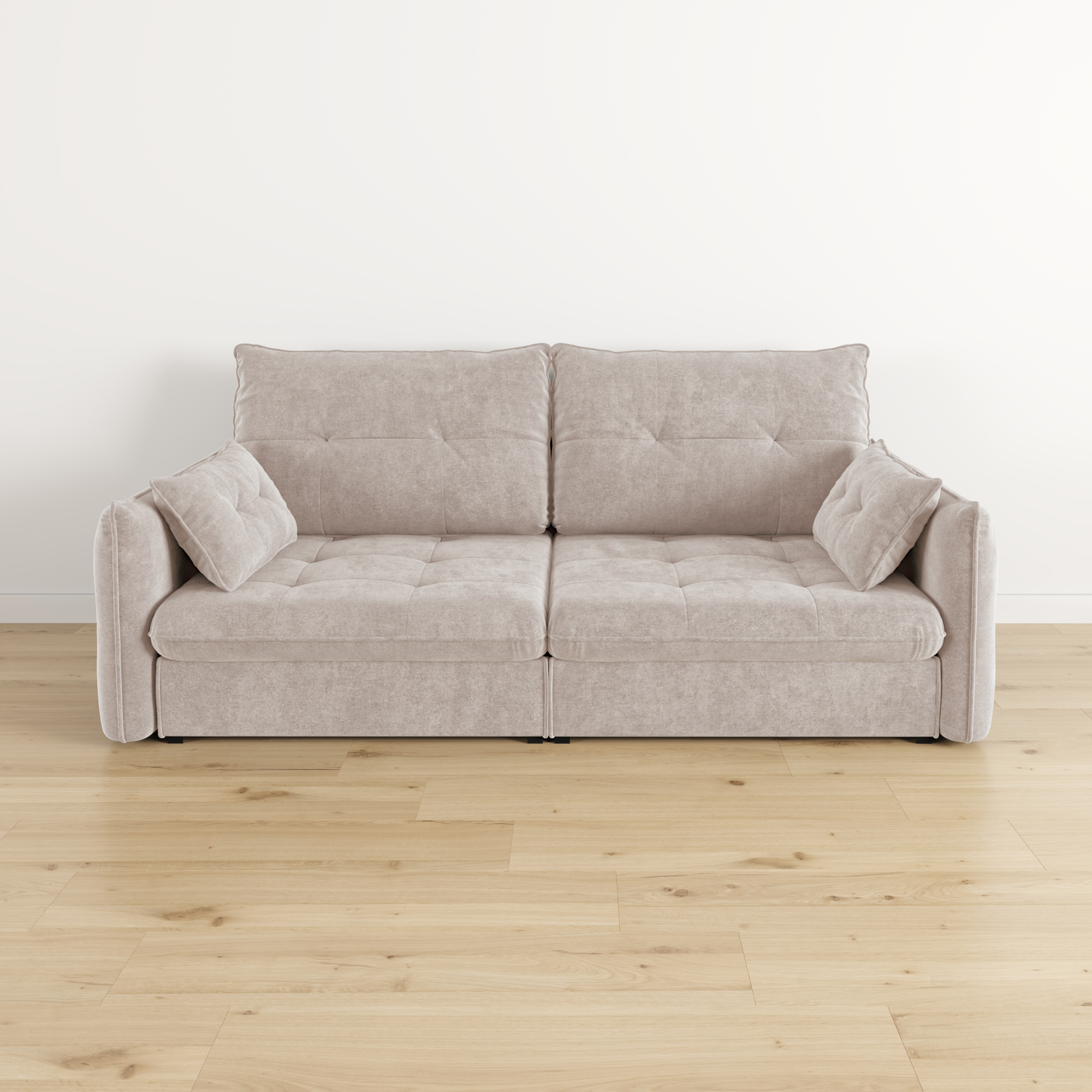 Диван Милфорд в стиле современный, с механизмом — купить в Новокузнецке в магазине Lazurit, цвет ...