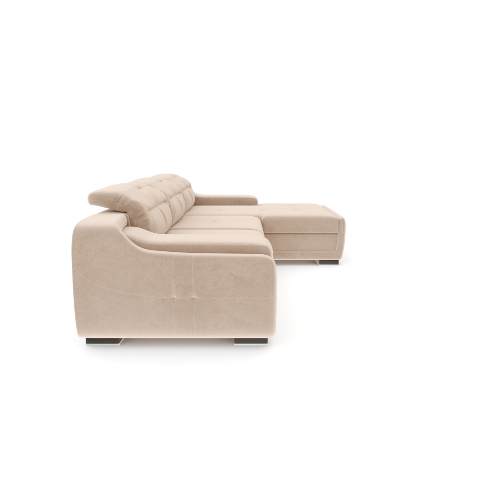 Диван угловой правый Пекин в стиле современный, с механизмом дельфин — купить в Москве в ...