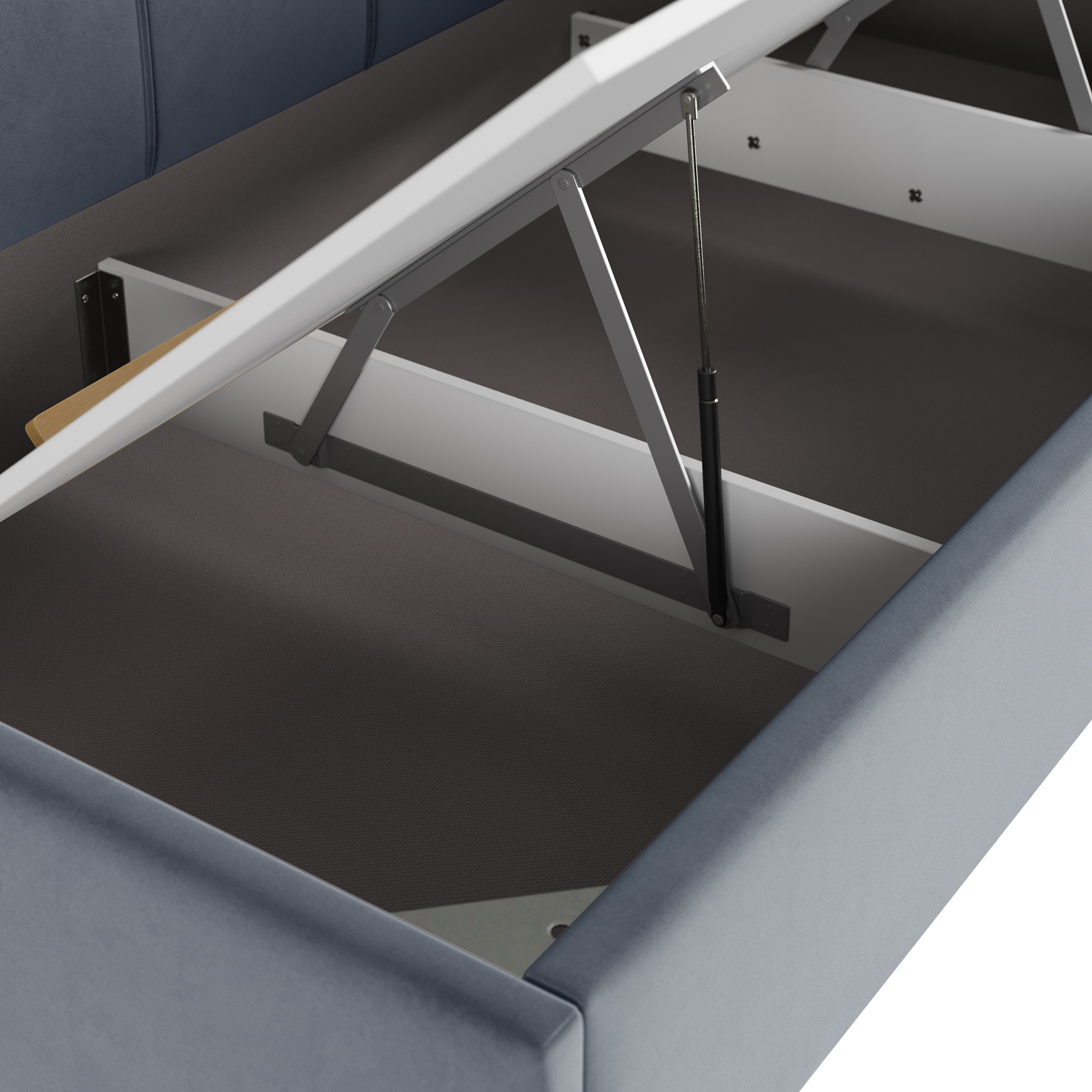 Кровать с подъемным механизмом Г-образная Мидо 90x200 velutto 32 Velutto 32 купить в Москве ...