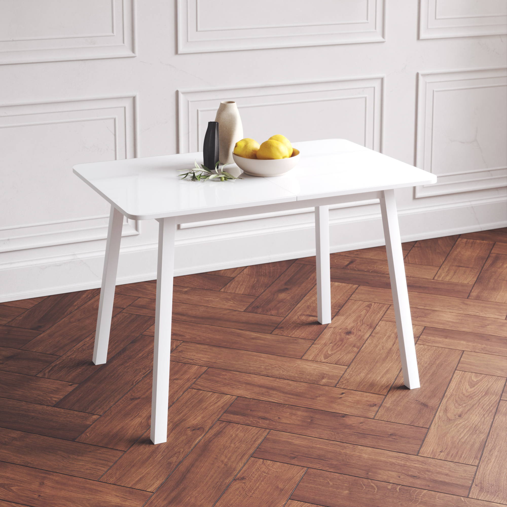 Стол обеденный раздвижной WINK-110 Белый купить в Москве — цена от производителя 26 639 ₽ в ...