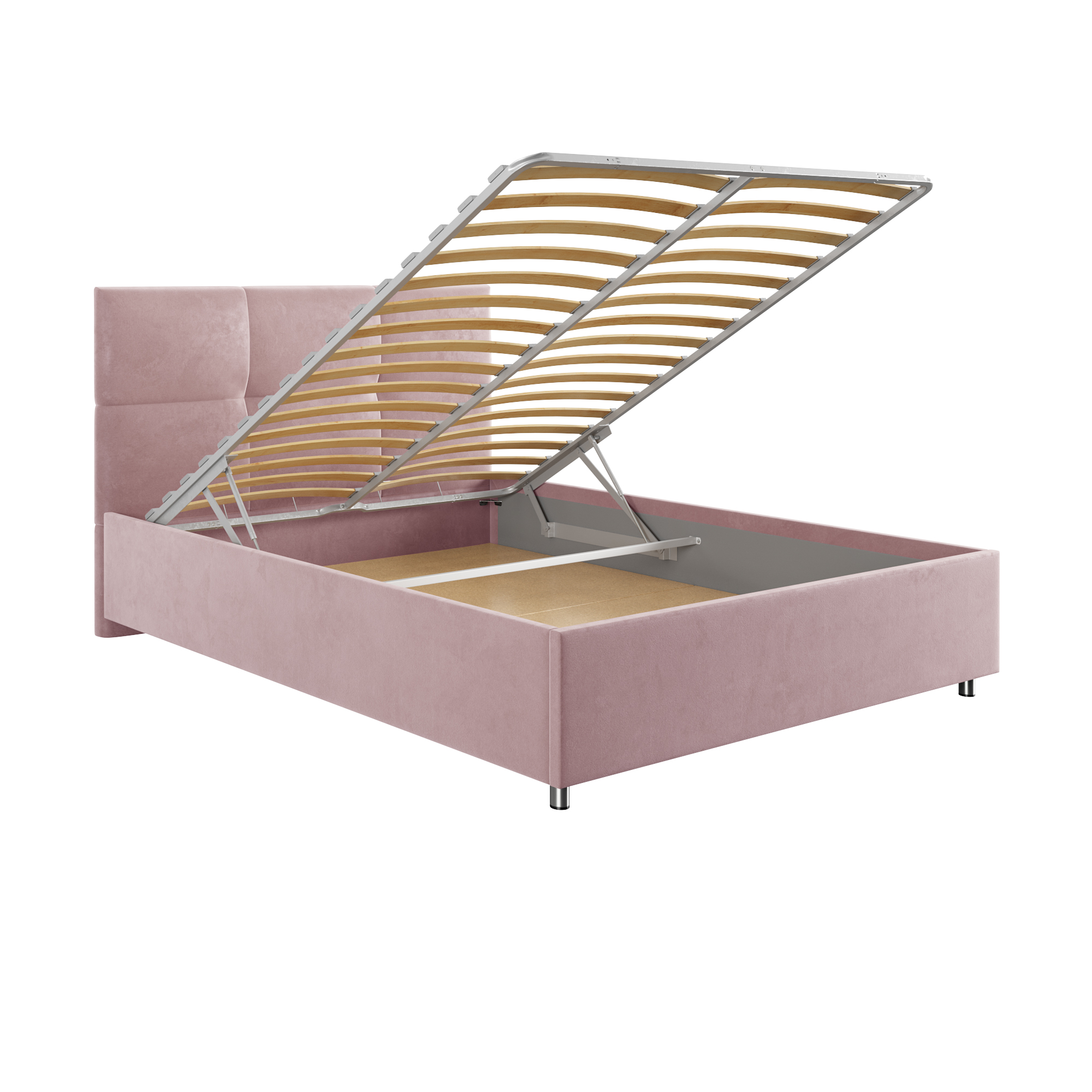 Кровать с подъемным механизмом Альба 140 + матрас Барон купить в Москве в магазине Lazurit ...