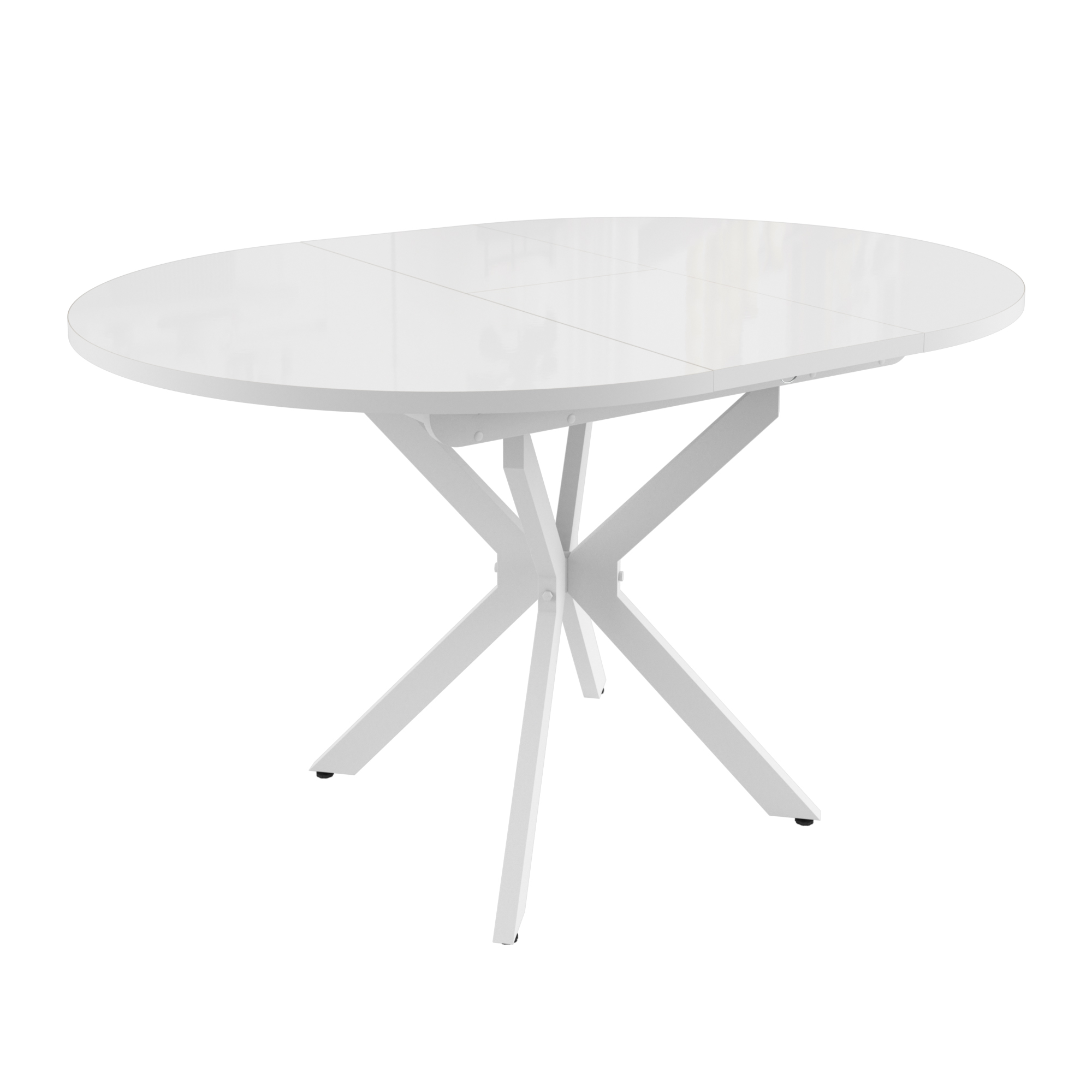 Стол обеденный раздвижной Октавия Белый купить в Кемерово — цена от ...